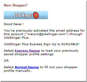 How do I use Express Signup? – JobSlinger Support