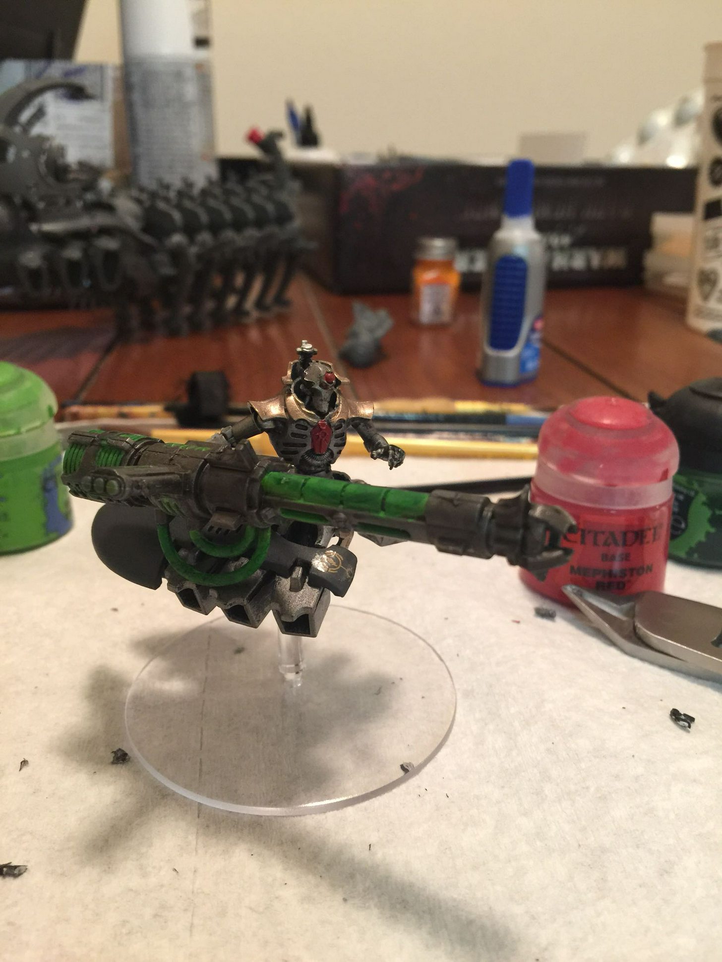 Necron heavy destroyer conversion : Warhammer40k