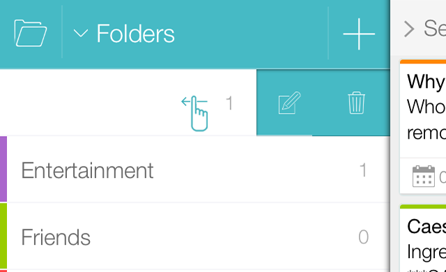 How do I edit or delete a folder / tag / location? – Diaro FAQ