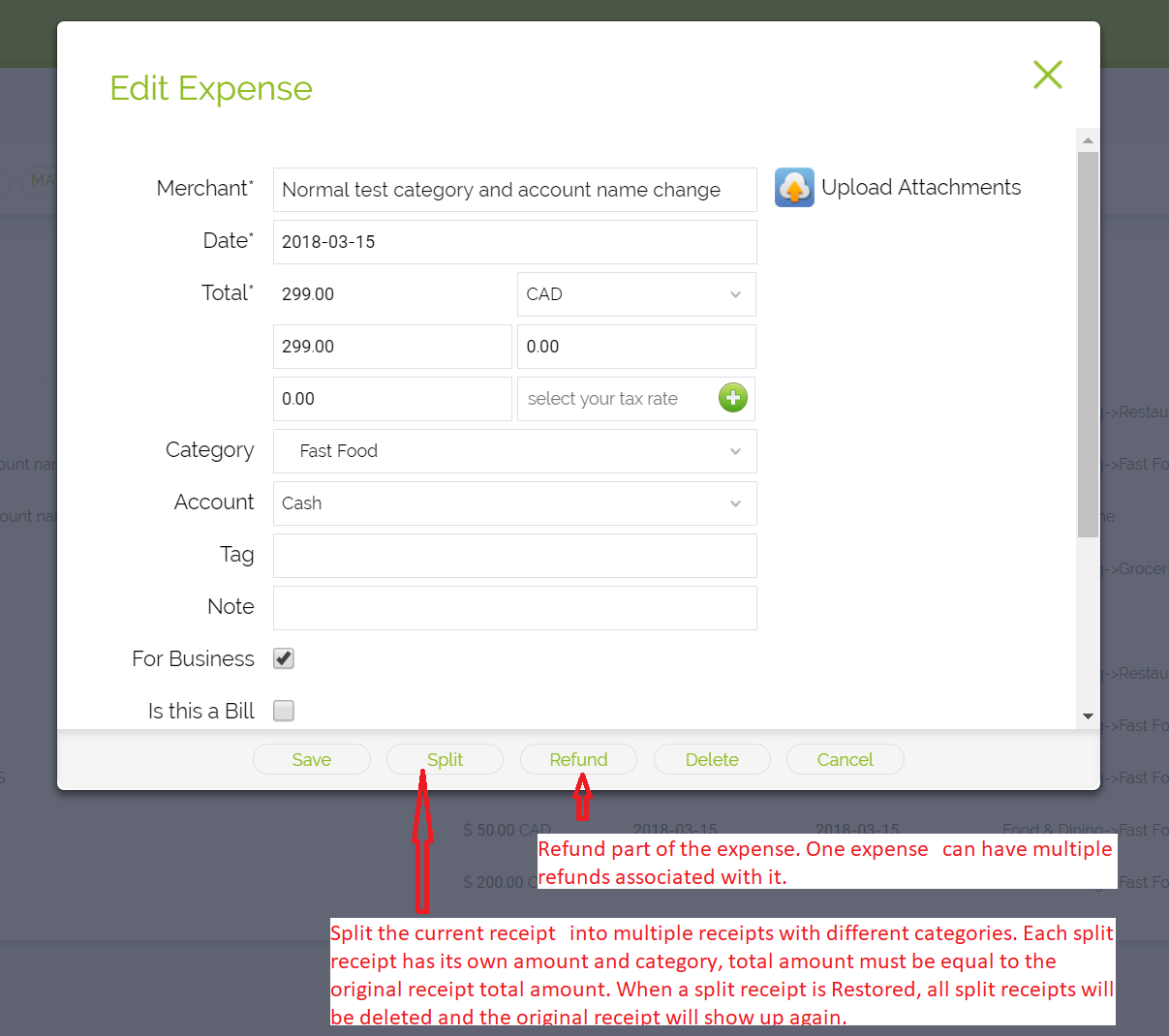 How to create and update a receipt? – Customer Feedback for Foreceipt Inc.
