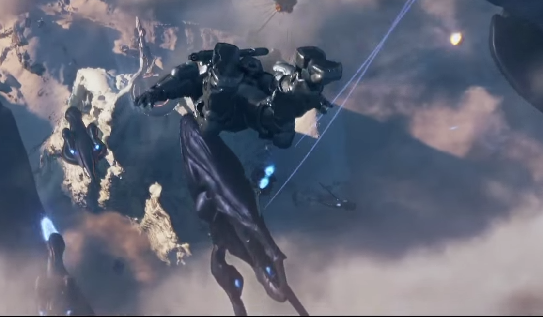 Just a glance at some of the Covenant's new ship designs. : halo