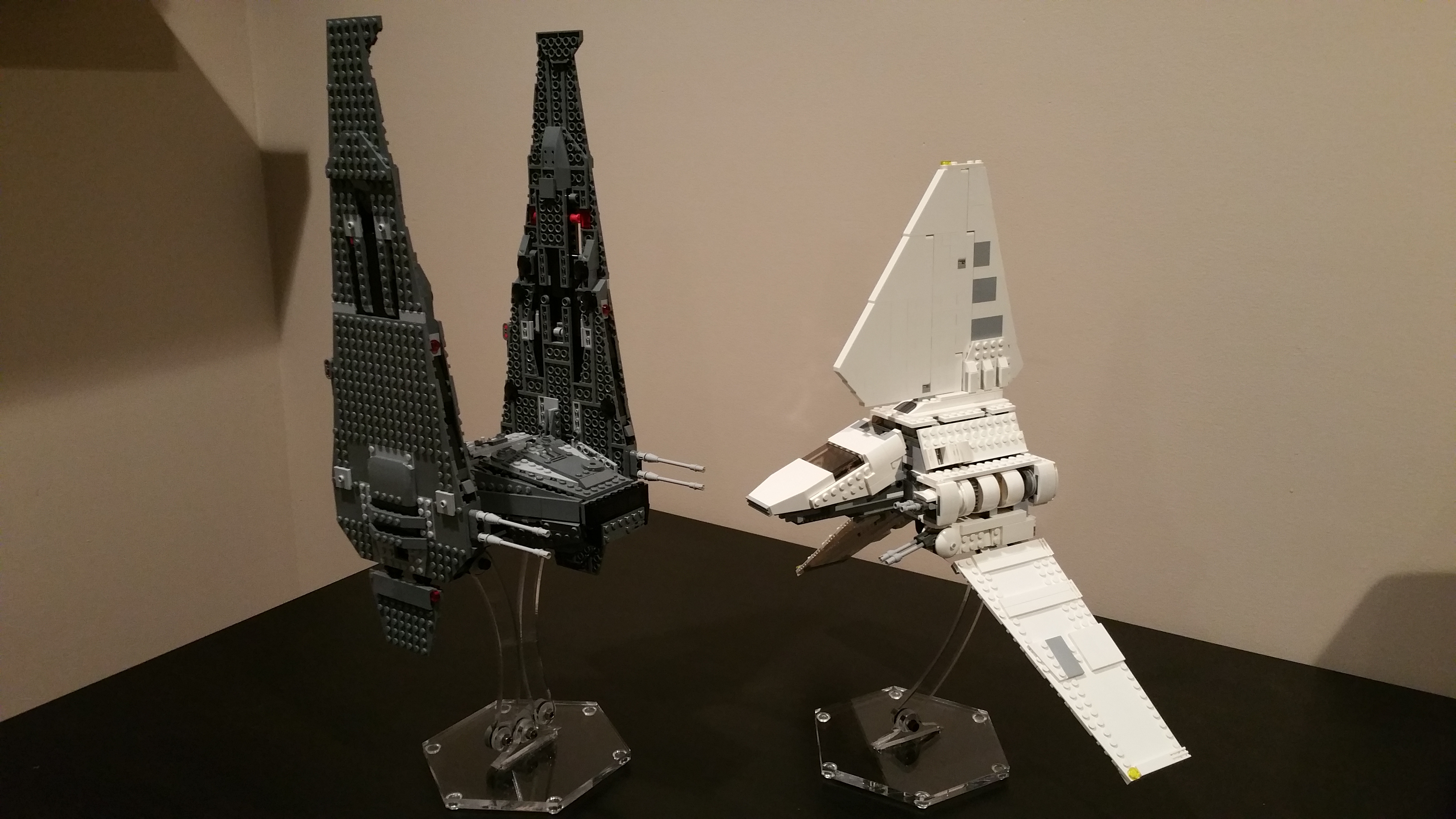 Finished 75104. Included some comparison pics with 75094. : lego