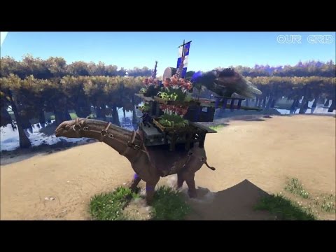 "Bubba" paracer with platform saddle, plant turrets and mini base ...